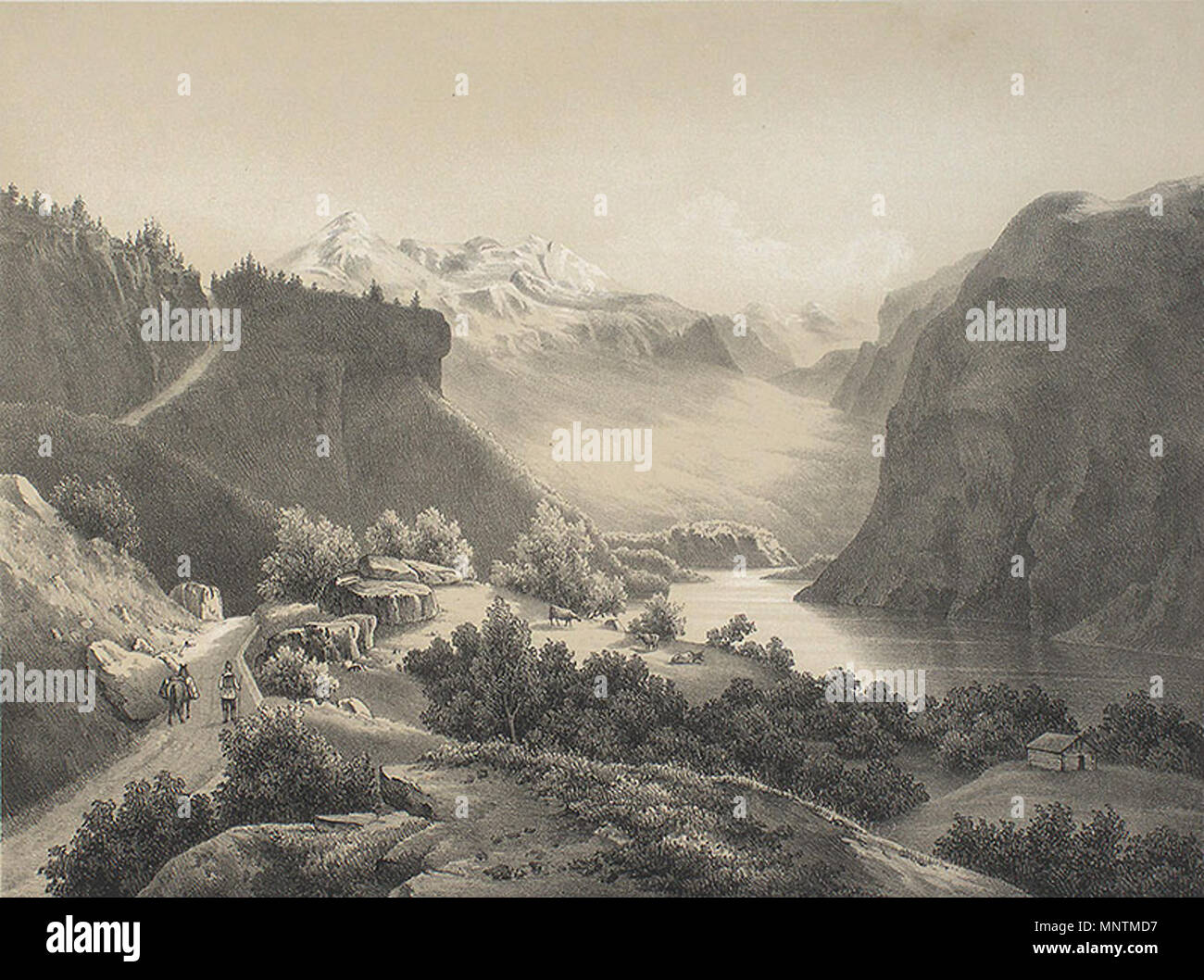 1848 n a magnus thulstrup bagge 1825 1894 alte hi-res stock photography ...