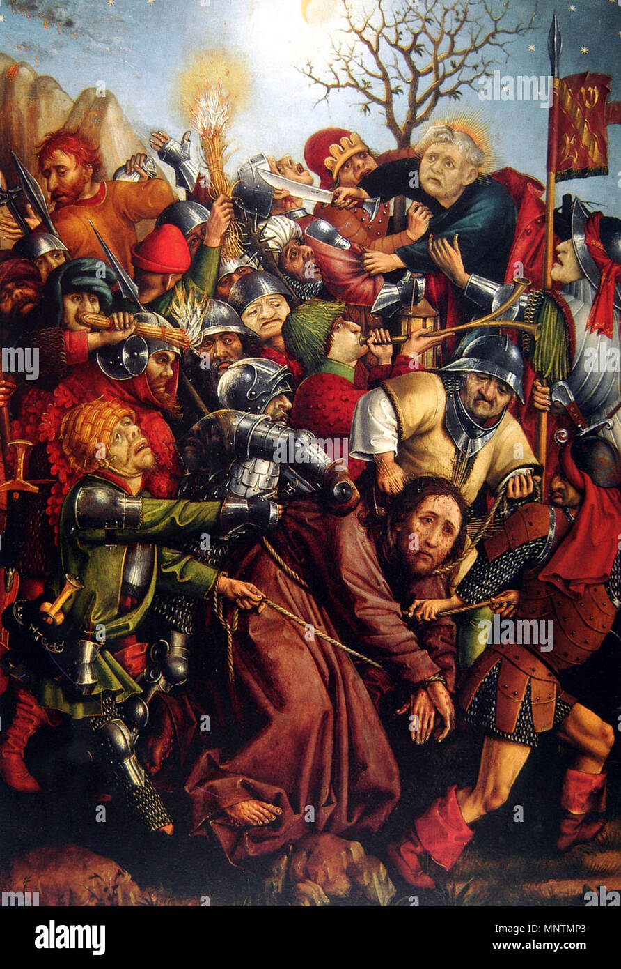 Capture of Jesus Christ circa 1450. 872 Master of the Karlsruhe Passion ...