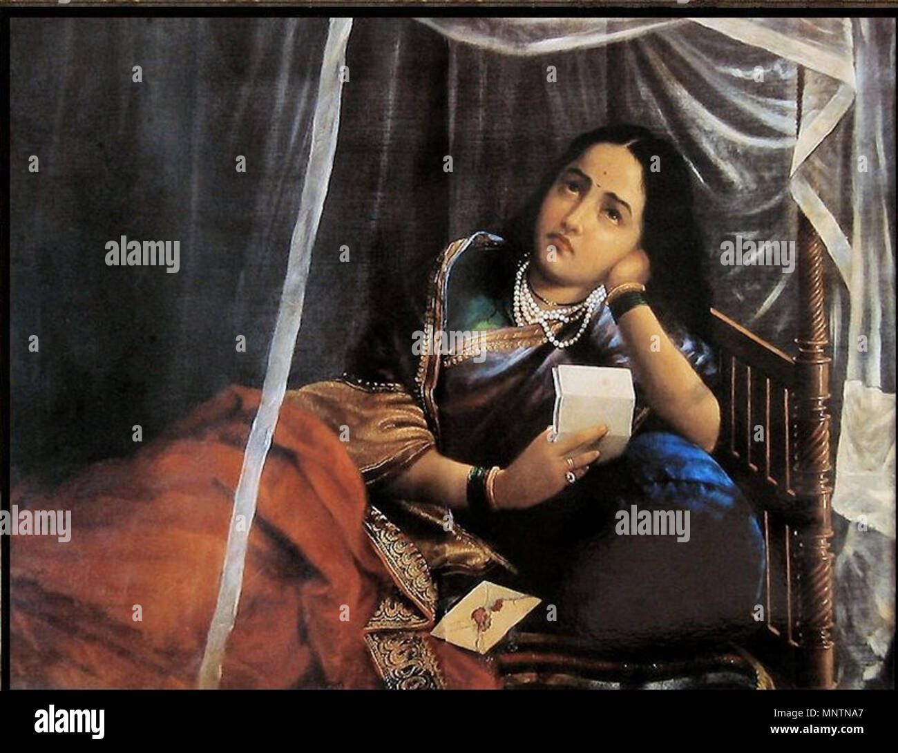 Sad looking lady painting hi-res stock photography and images - Alamy