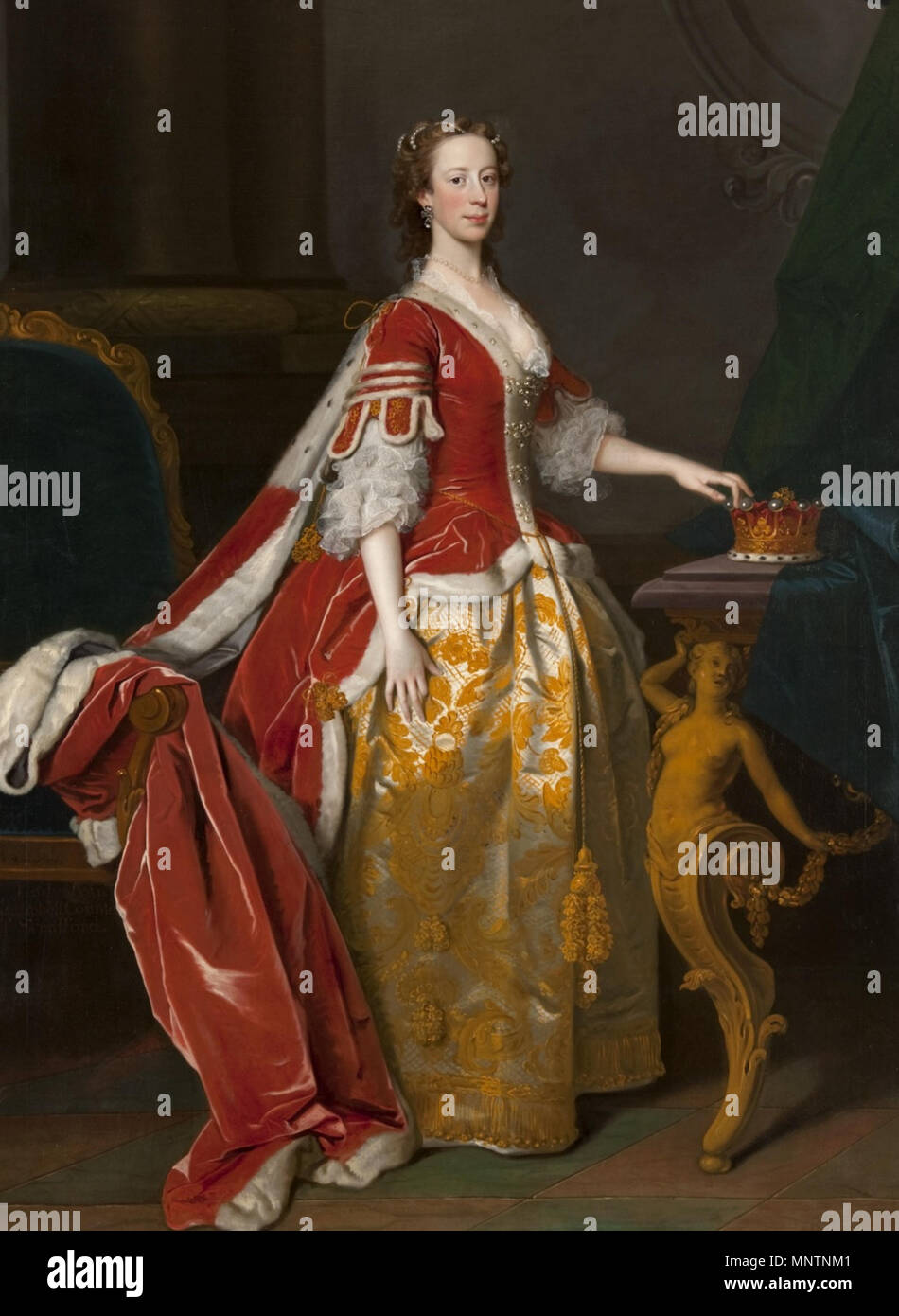 Lady Anne Campbell, Countess of Strafford (c.1720-1785) 1743. 1042 ...