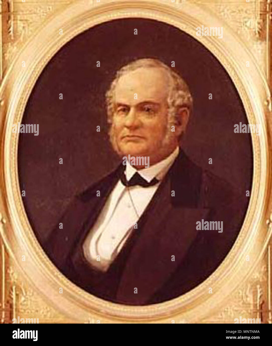 . English: Oil painting of Governor Alexander Ramsey. Painter: Carl ...