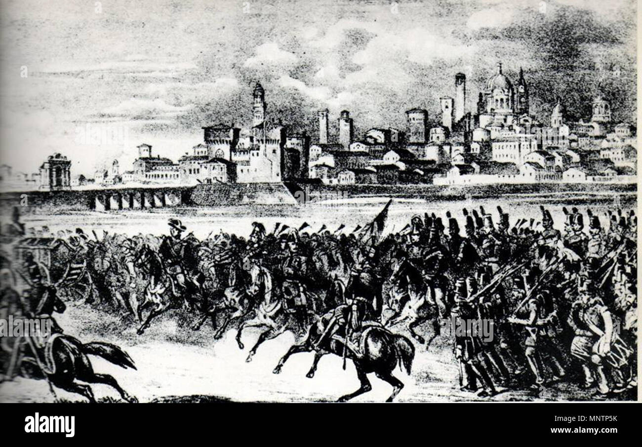 . Italiano: Re Carlo Alberto a Mantova . 1848 (Cira). Unknown 1044 Re ...