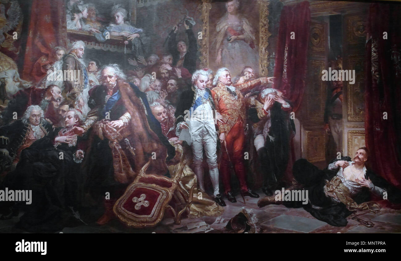 Rejtan at Sejm of 1773 1866. 1048 Rejtan at Sejm of 1773 by Jan Matejko ...