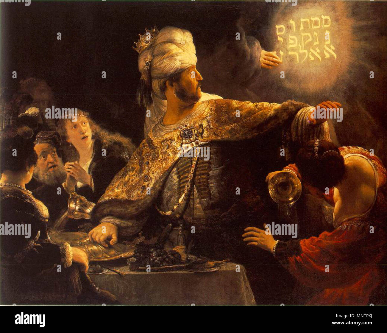 Belshazzars feast hi-res stock photography and images - Alamy