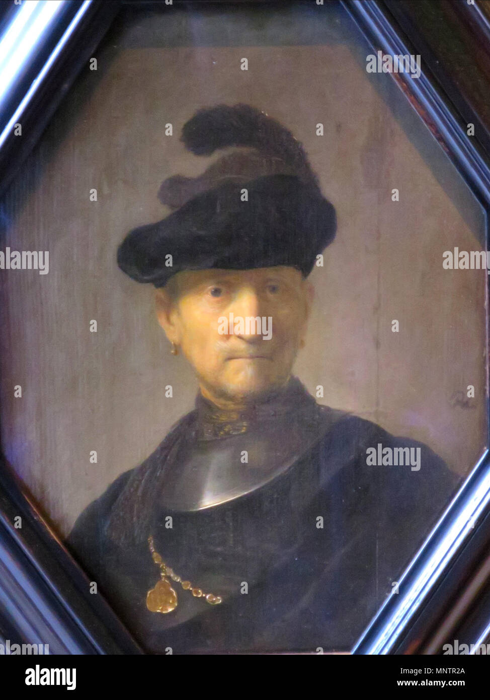 Old Warrior circa 1630. 1049 Rembrandt - Old Soldier - WGA19196 Stock ...