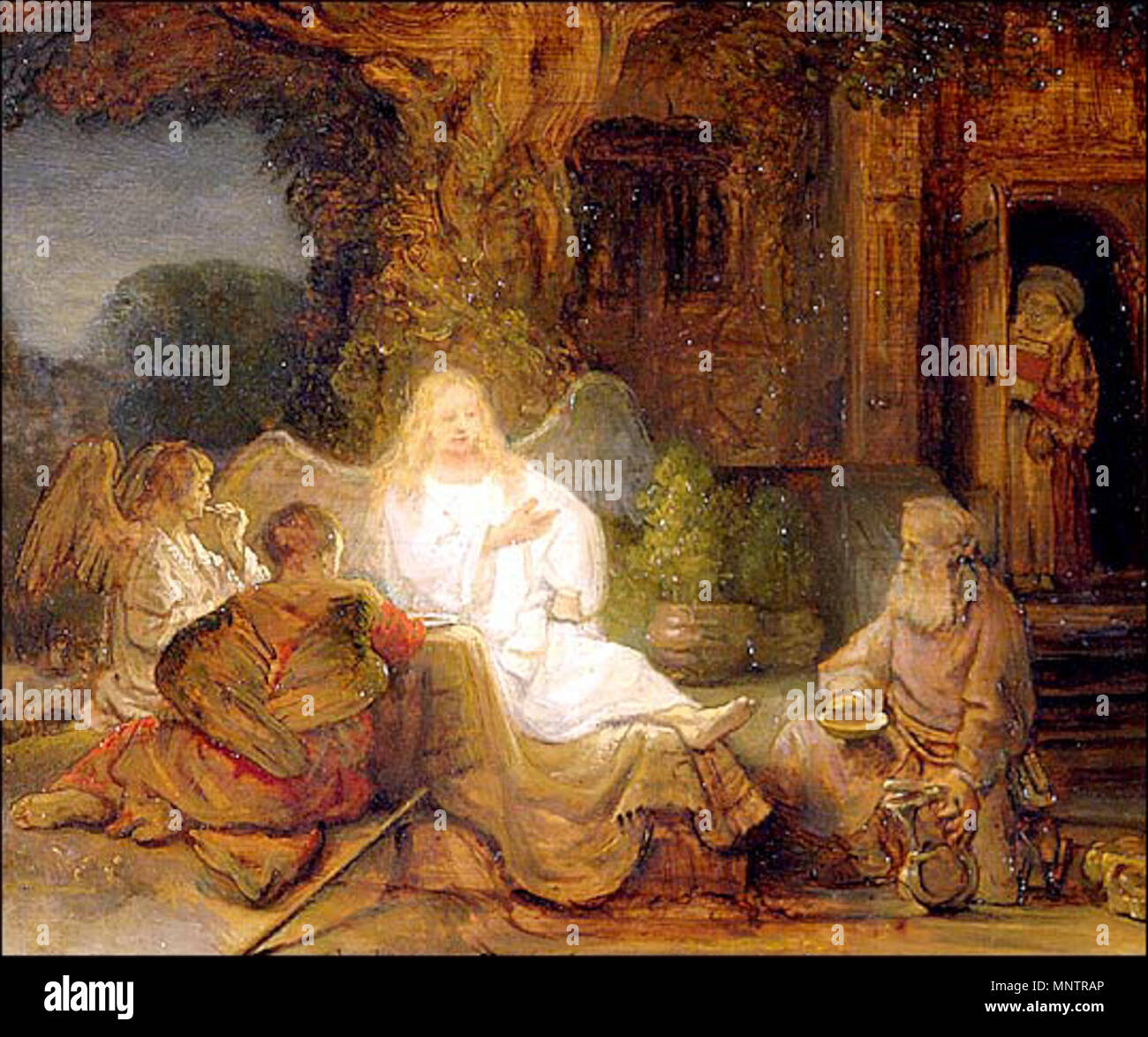 Three Angels Visiting Abraham