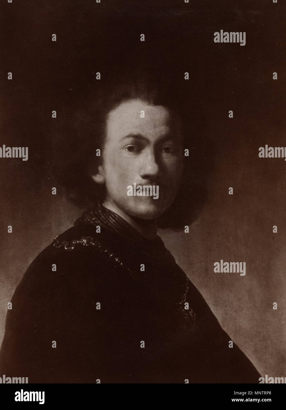 English: Self-portrait with Gold Chain . This object is indexed in ...