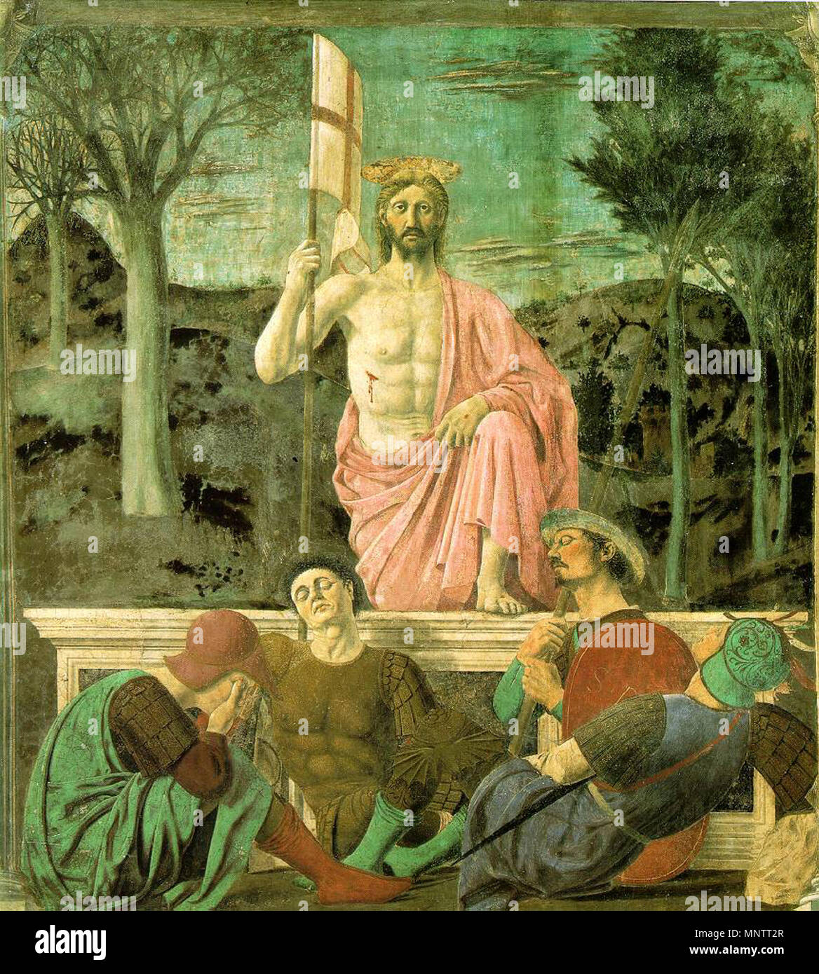 . Deutsch: Resurrection (Piero della Francesca, 1463) . 1463. 1054 Resurrection (Piero della ...