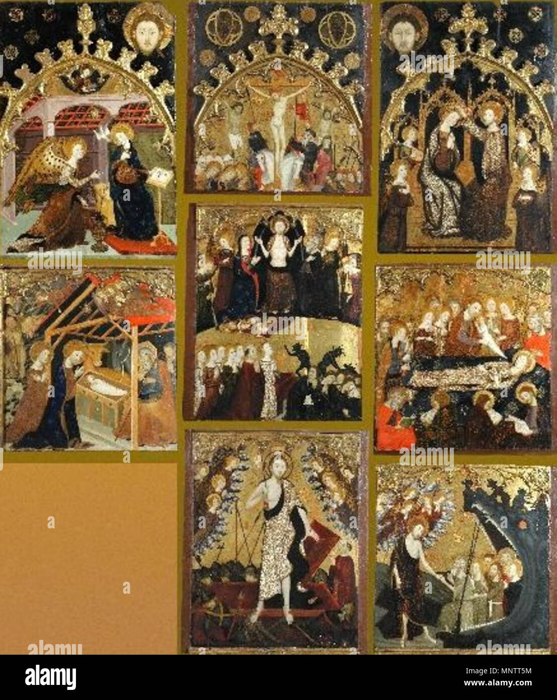 1055 Retablo de la Resurrección del monasterio del Santo Sepulcro ...