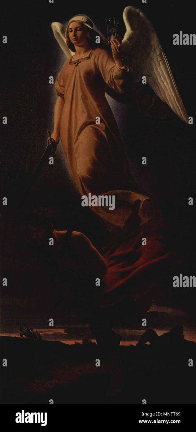 Nemesis 1837. 1055 Alfred Rethel - Nemesis, 1837 Stock Photo - Alamy