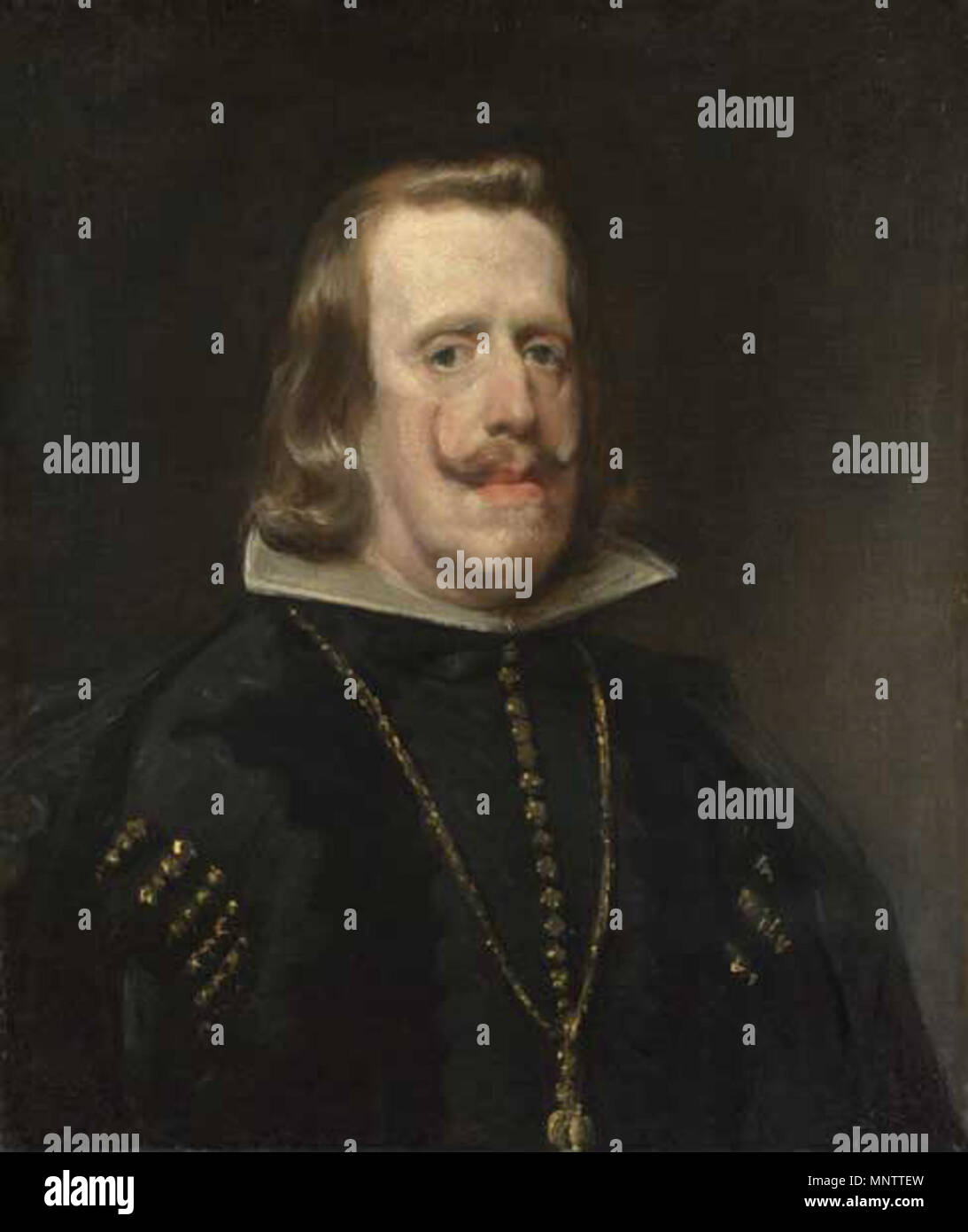 Retrato de Felipe IV. Londres, National Gallery. Admitido por Brown ...
