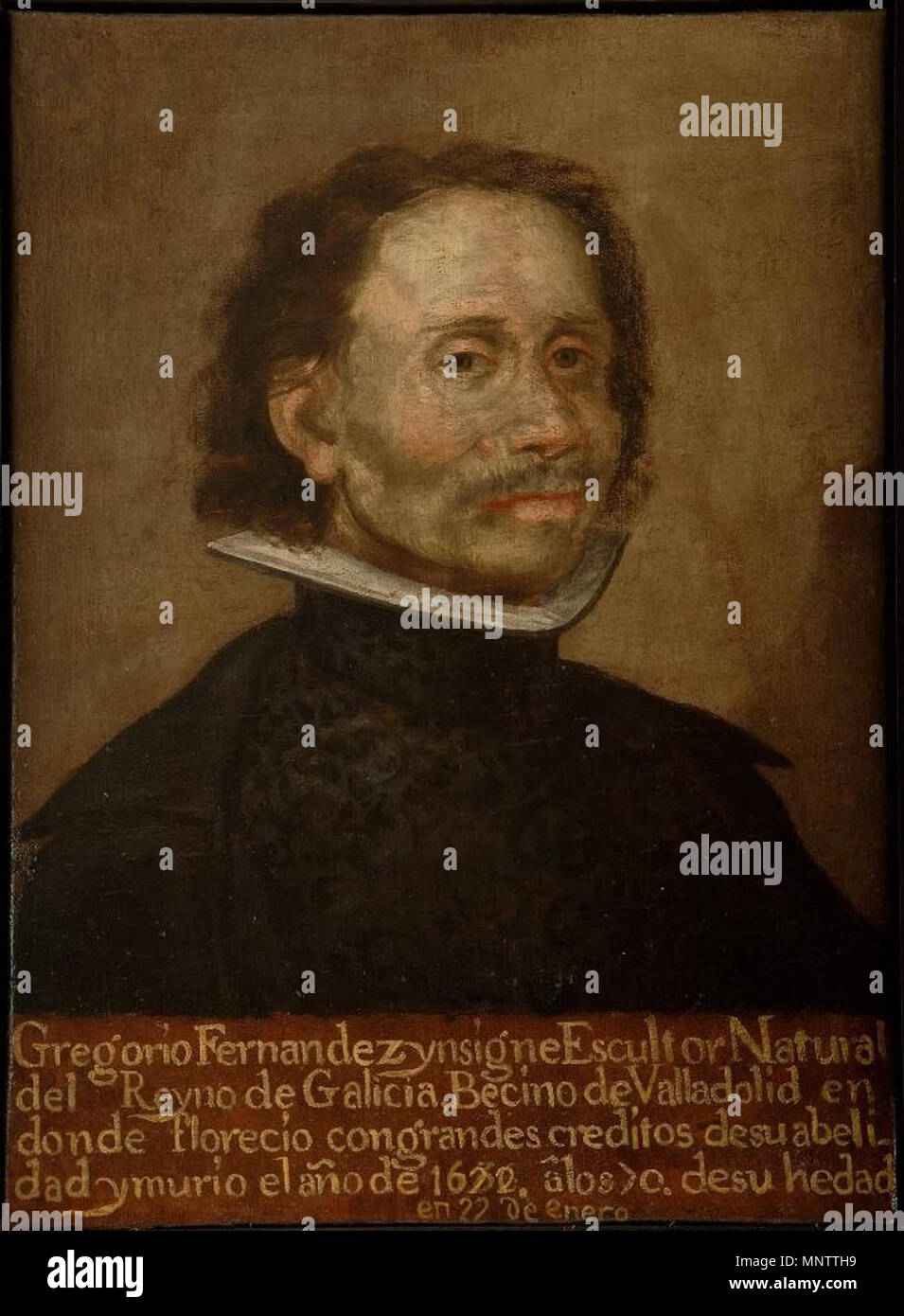 Gregorio Fernández . Español: Retrato del escultor barroco español ...