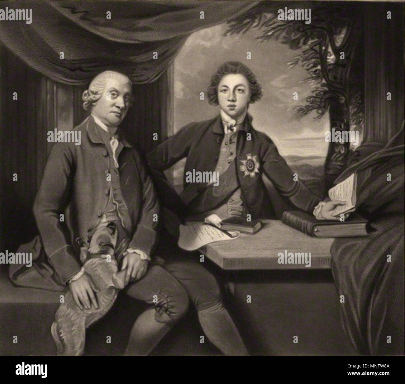. English: Frederick Howard, 5th Earl of Carlisle and George Augustus ...