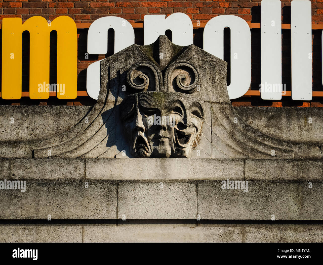 Greek theatre masks hi-res stock photography and images - Alamy
