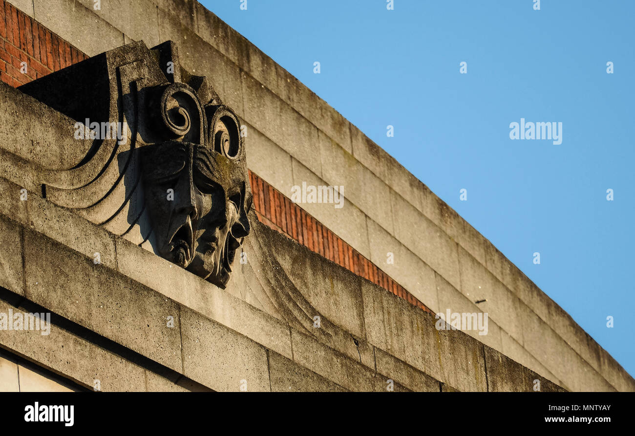 Greek theatre masks hi-res stock photography and images - Alamy