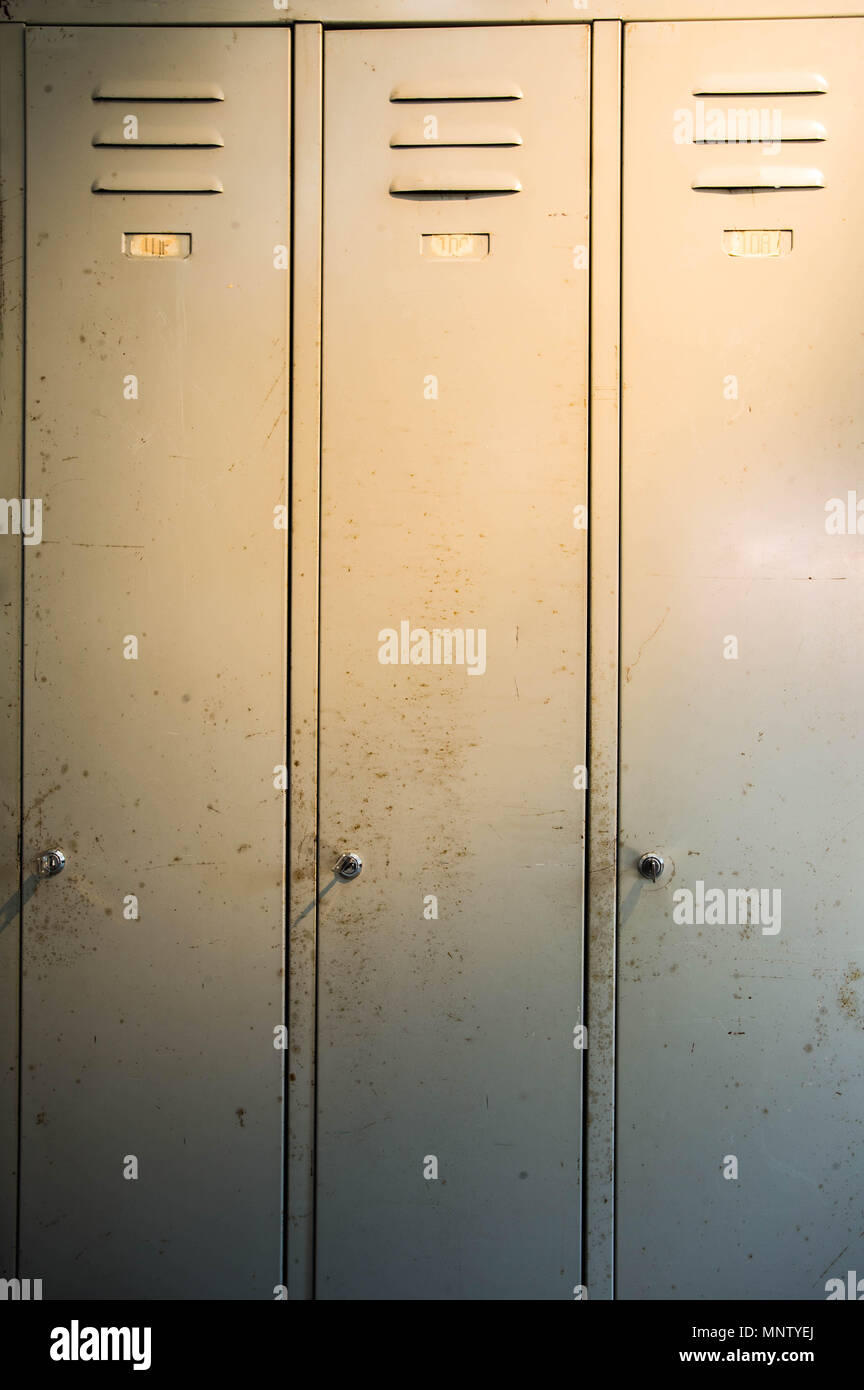 Old lockers hi-res stock photography and images - Alamy