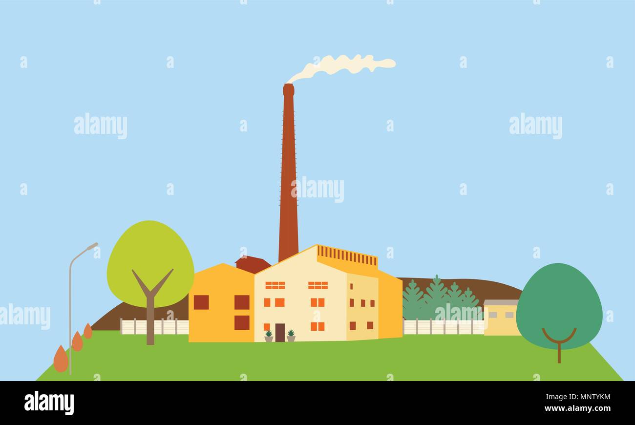 Pipe blue sky background Stock Vector Images - Alamy