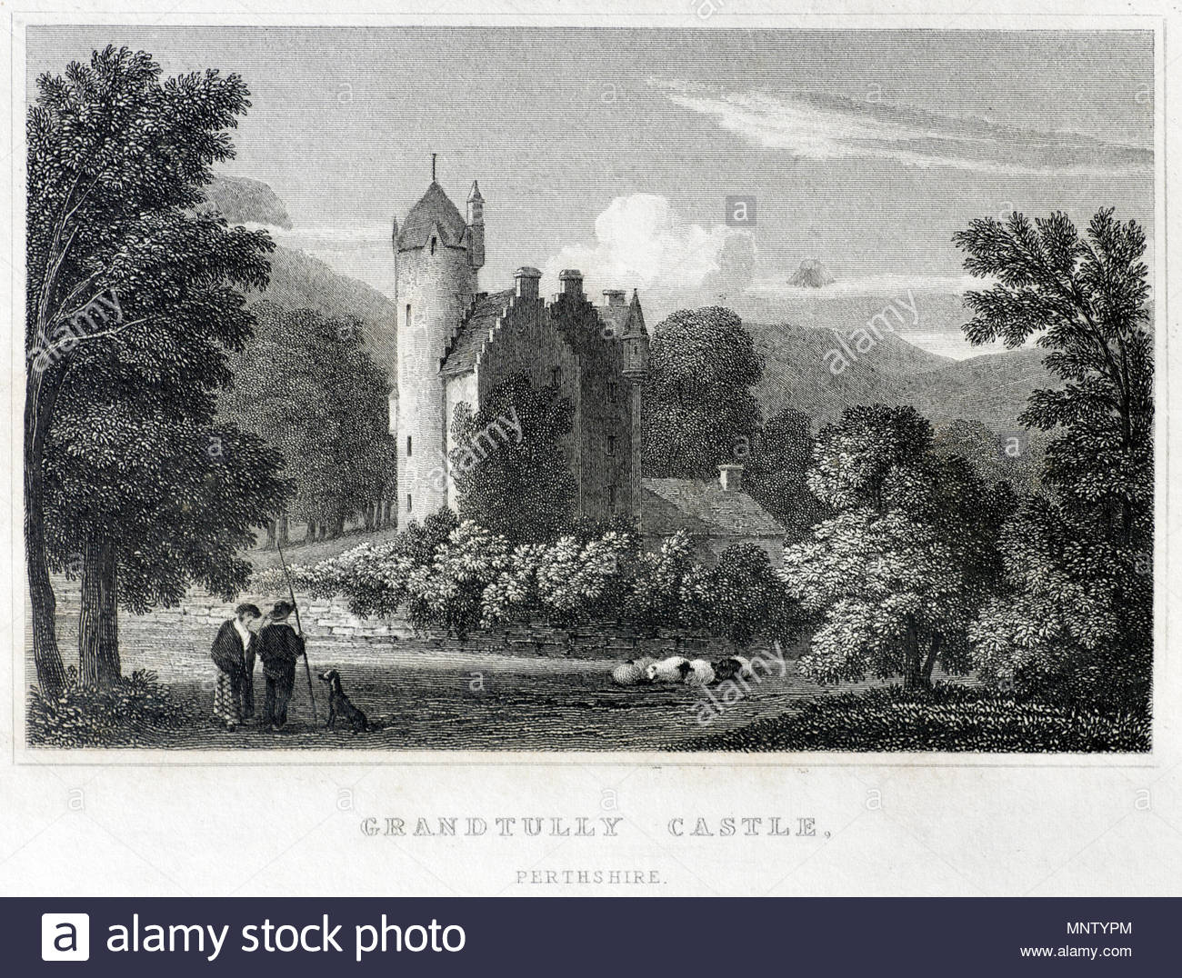 Grandtully scotland hi-res stock photography and images - Alamy