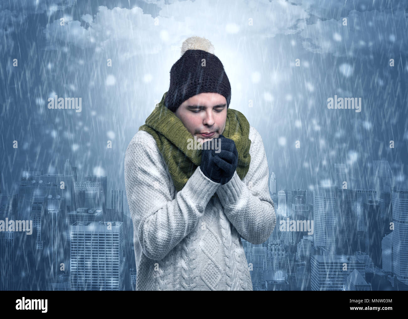 Freezing alert hi-res stock photography and images - Alamy