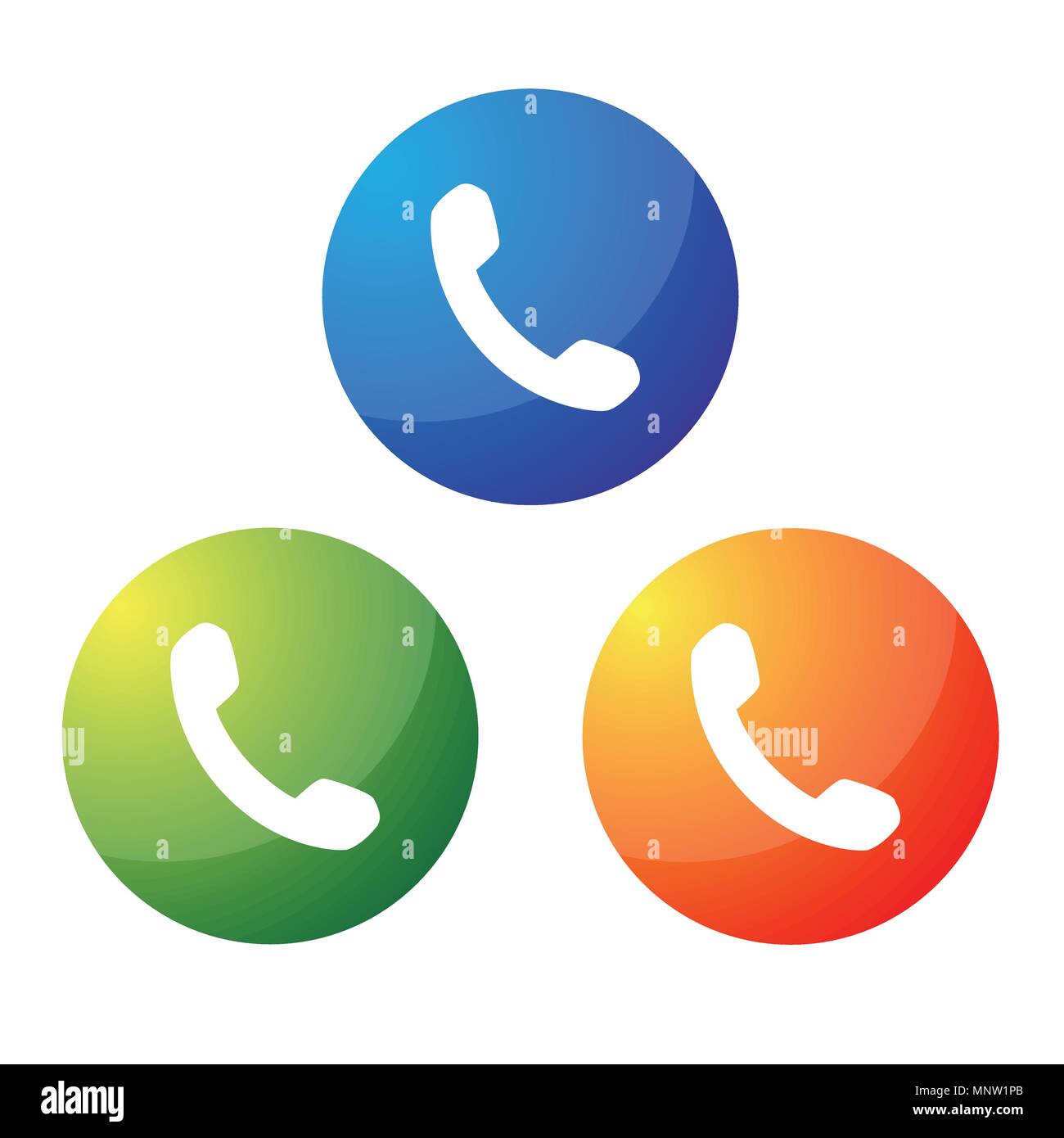 Phone icon hi-res stock photography and images - Alamy