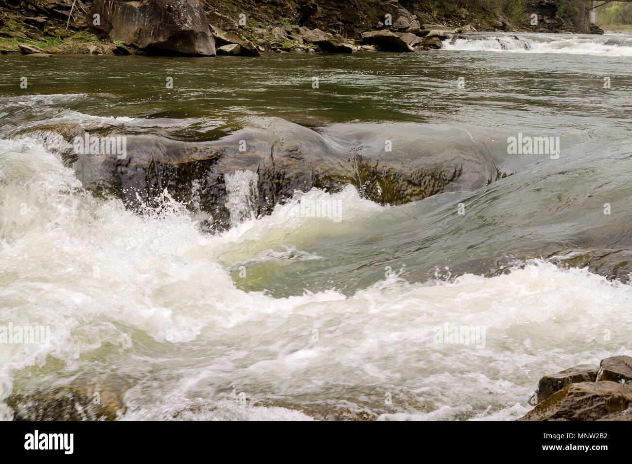 Flow stream river natural cascade hi-res stock photography and images ...