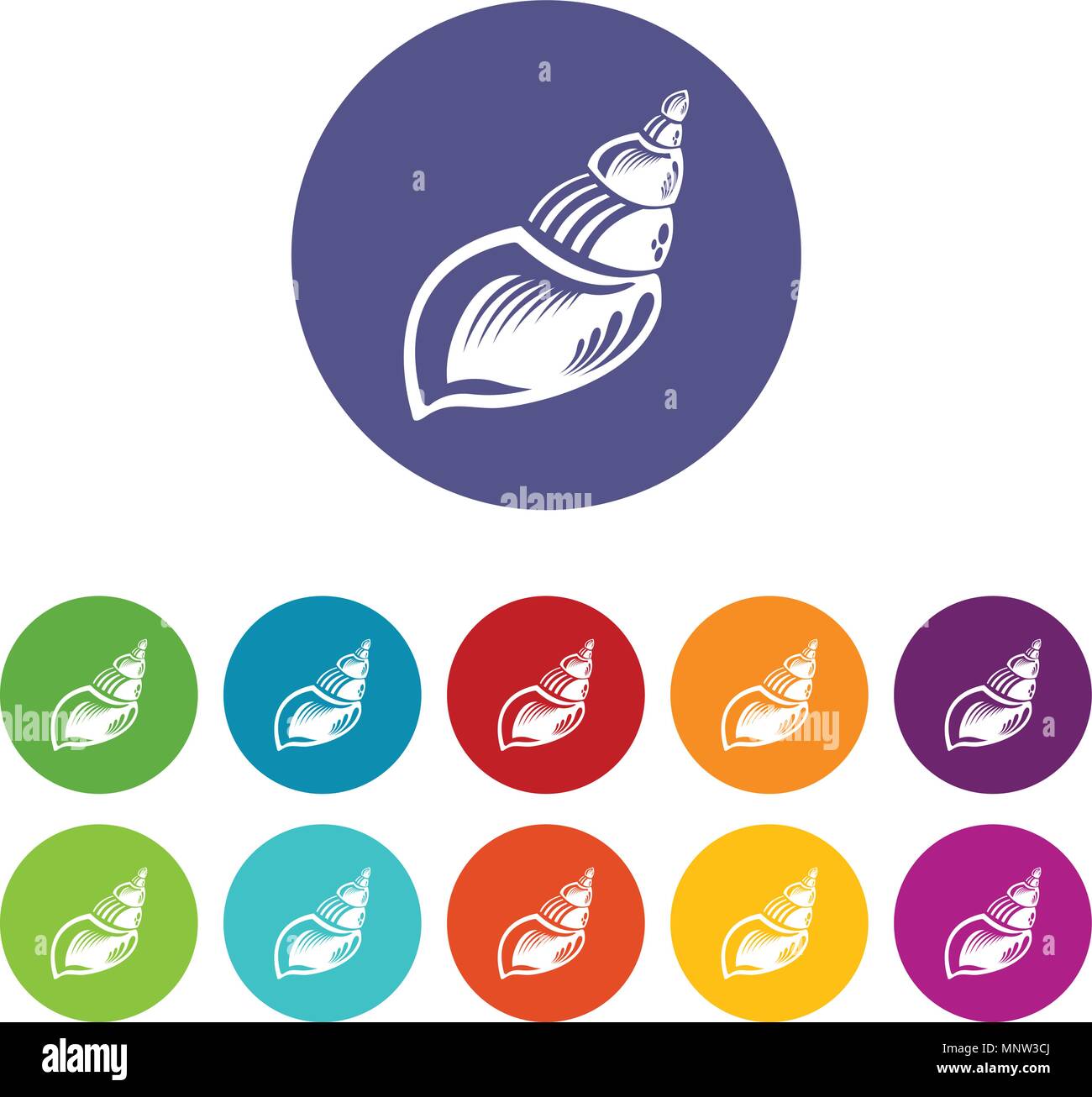 Wild shell icon, simple style Stock Vector Image & Art - Alamy