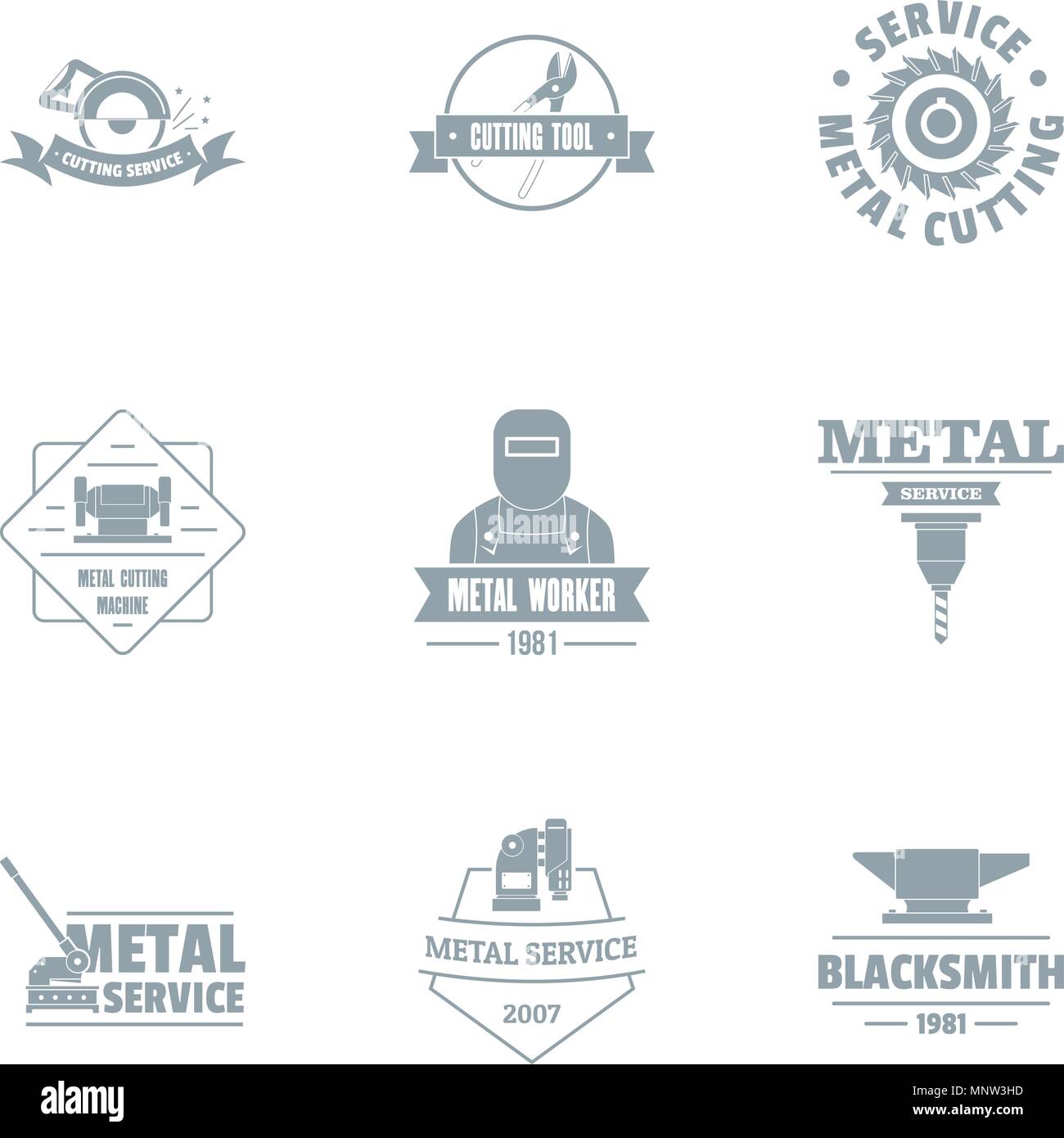 Ore logo set, simple style Stock Vector Image & Art - Alamy