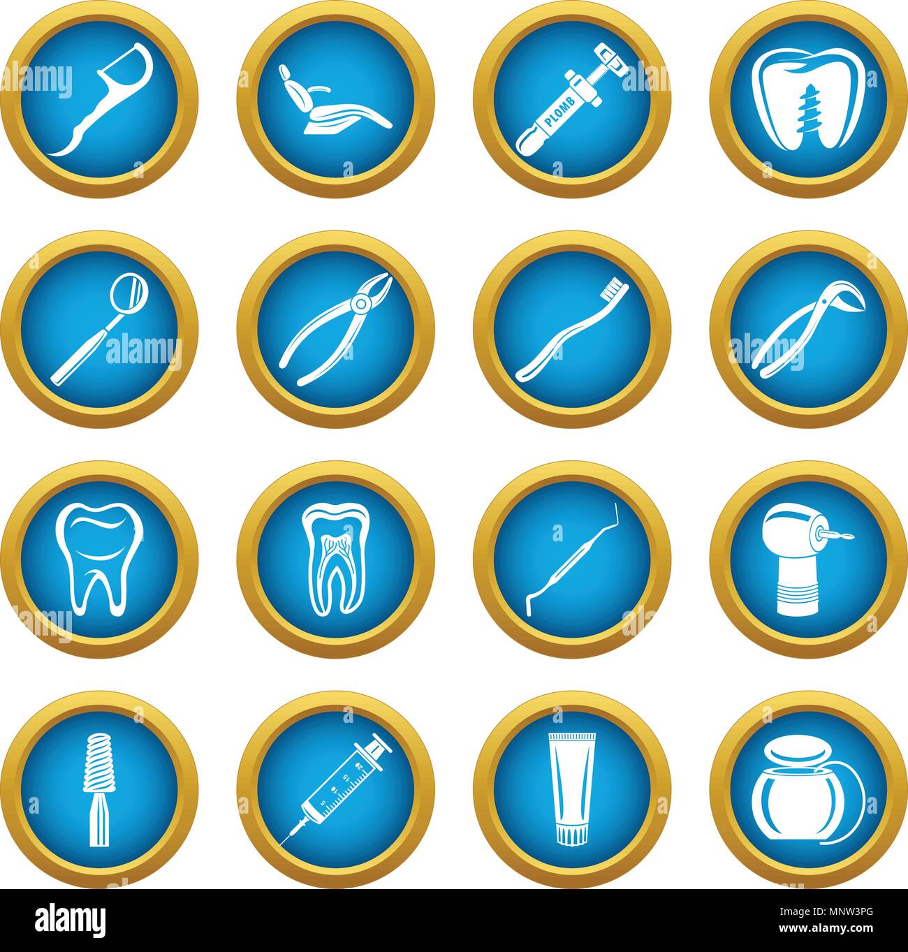 Dentistry material Stock Vector Images - Alamy