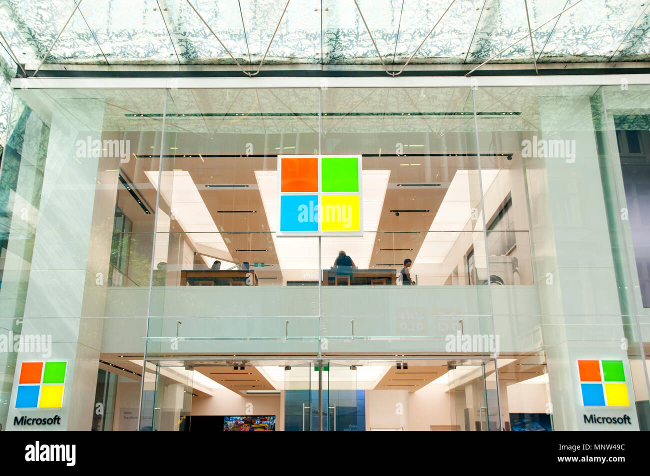 Microsoft logo hi-res stock photography and images - Alamy