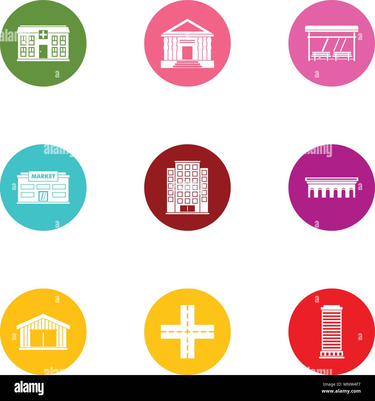 City centre tree Stock Vector Images - Alamy