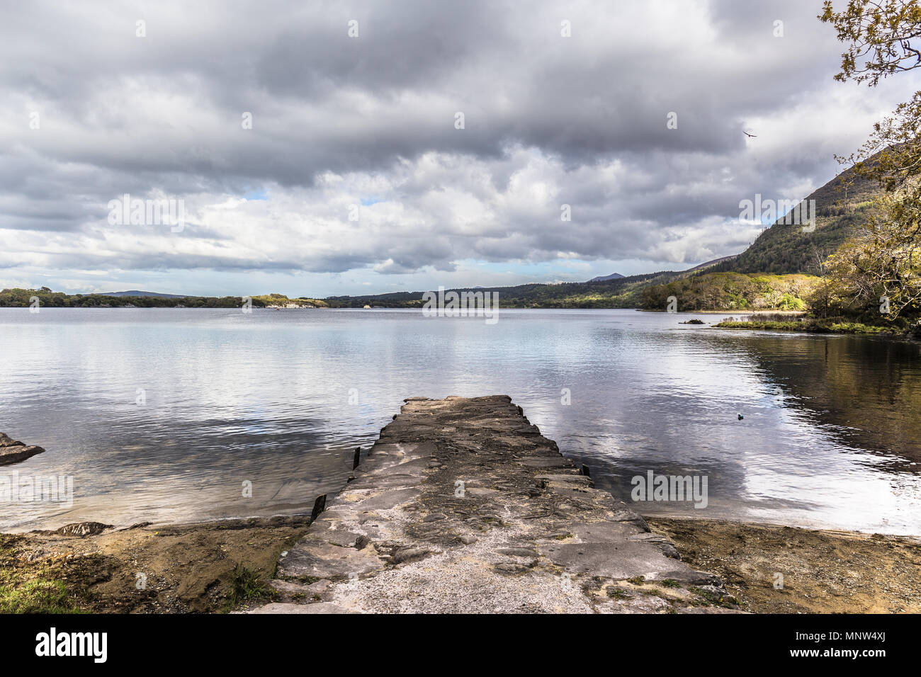 Ireland Killarney National Park Muckross Lake Stock Photo - Alamy