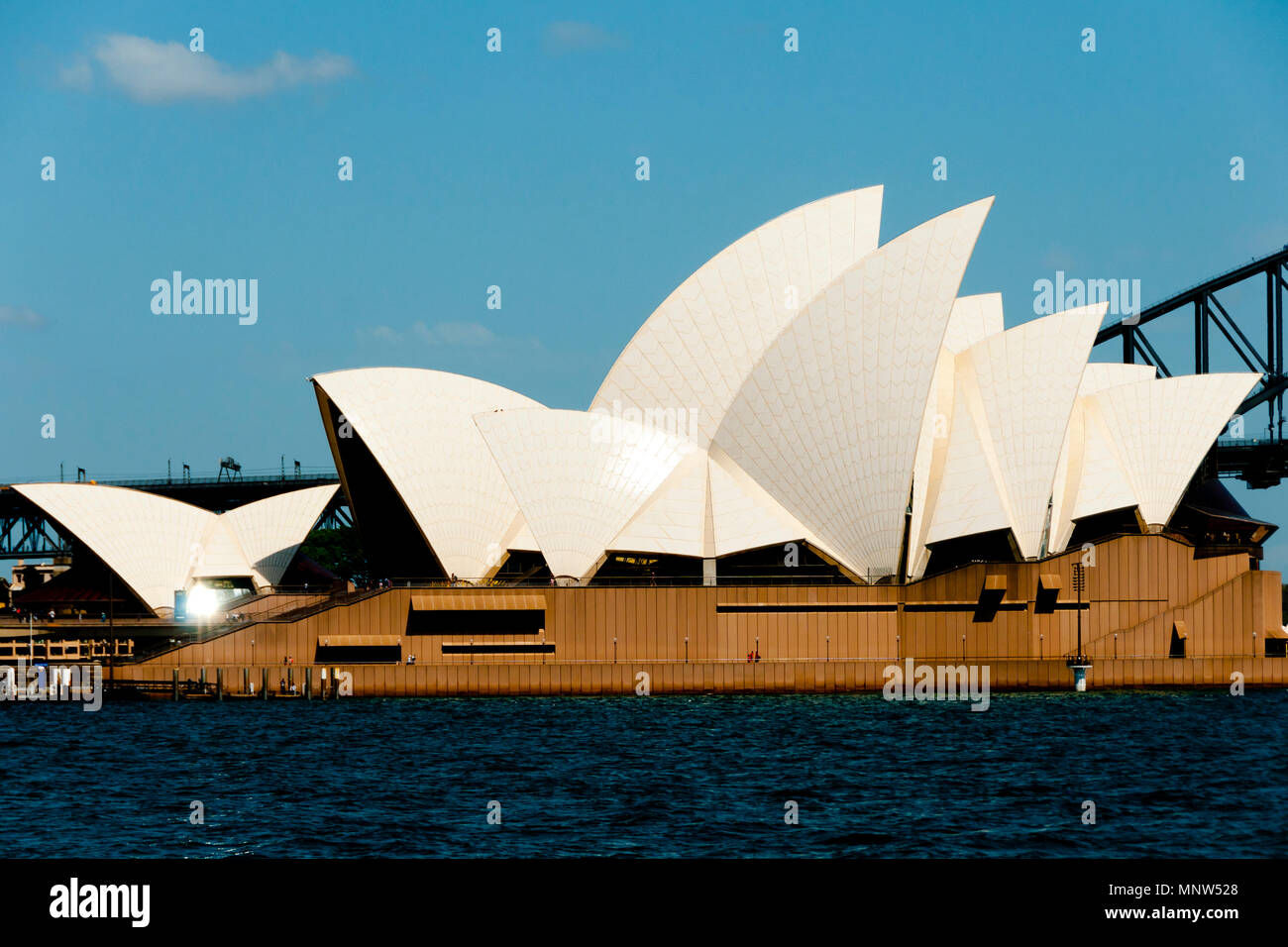 SYDNEY, AUSTRALIA - April 4, 2018: Iconic Opera House seen from Farm ...