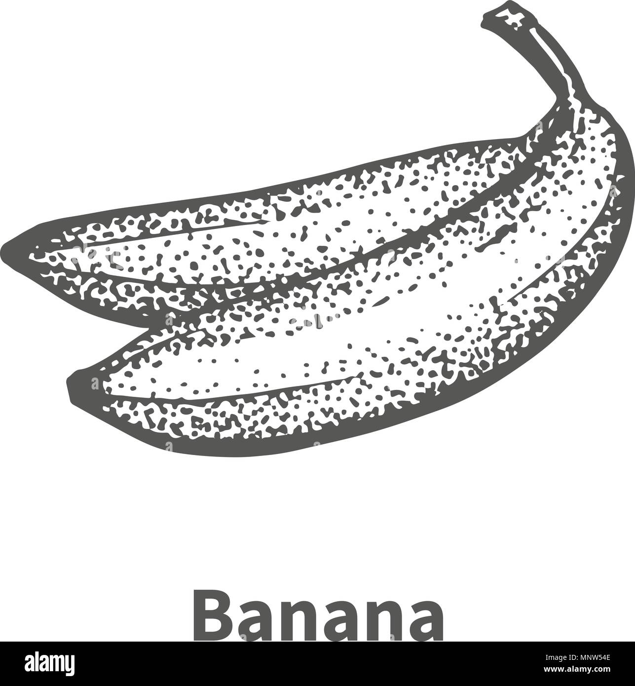 Banana point Stock Vector Images - Alamy