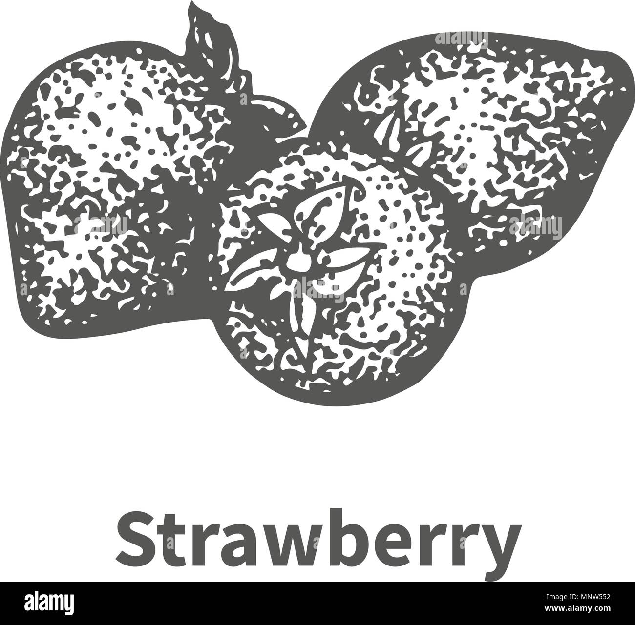 Strawberry drawing hi-res stock photography and images - Alamy