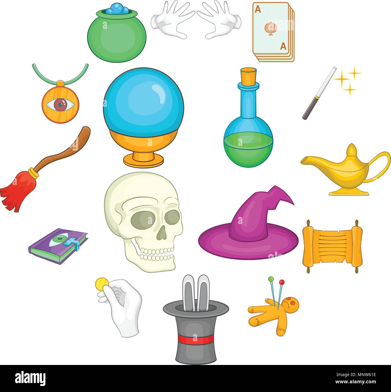 Cartoon Magic Wand High Resolution Stock Photography and Images - Alamy