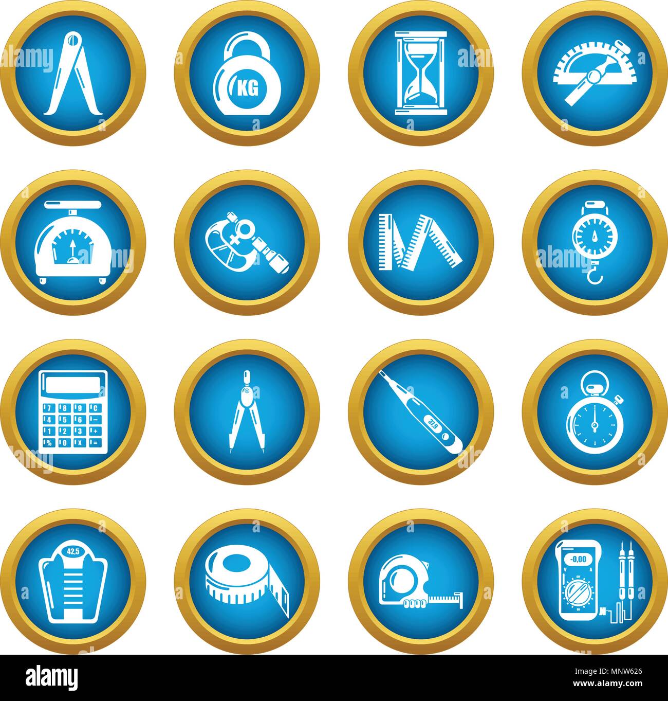 Height measurements Stock Vector Images - Alamy