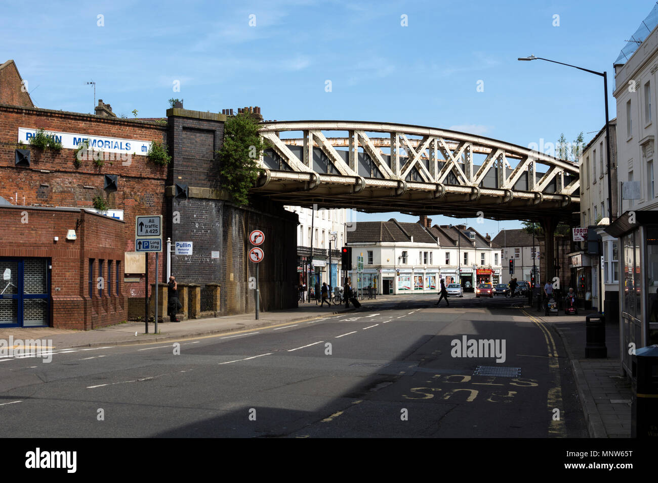 Spa railway bridge hi-res stock photography and images - Alamy