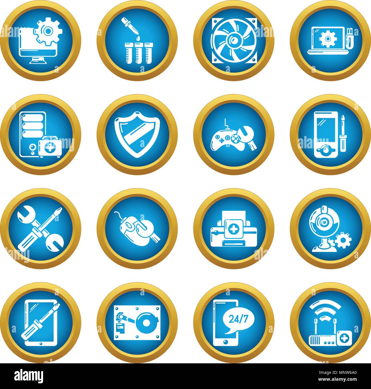 Broken instruments Stock Vector Images - Alamy