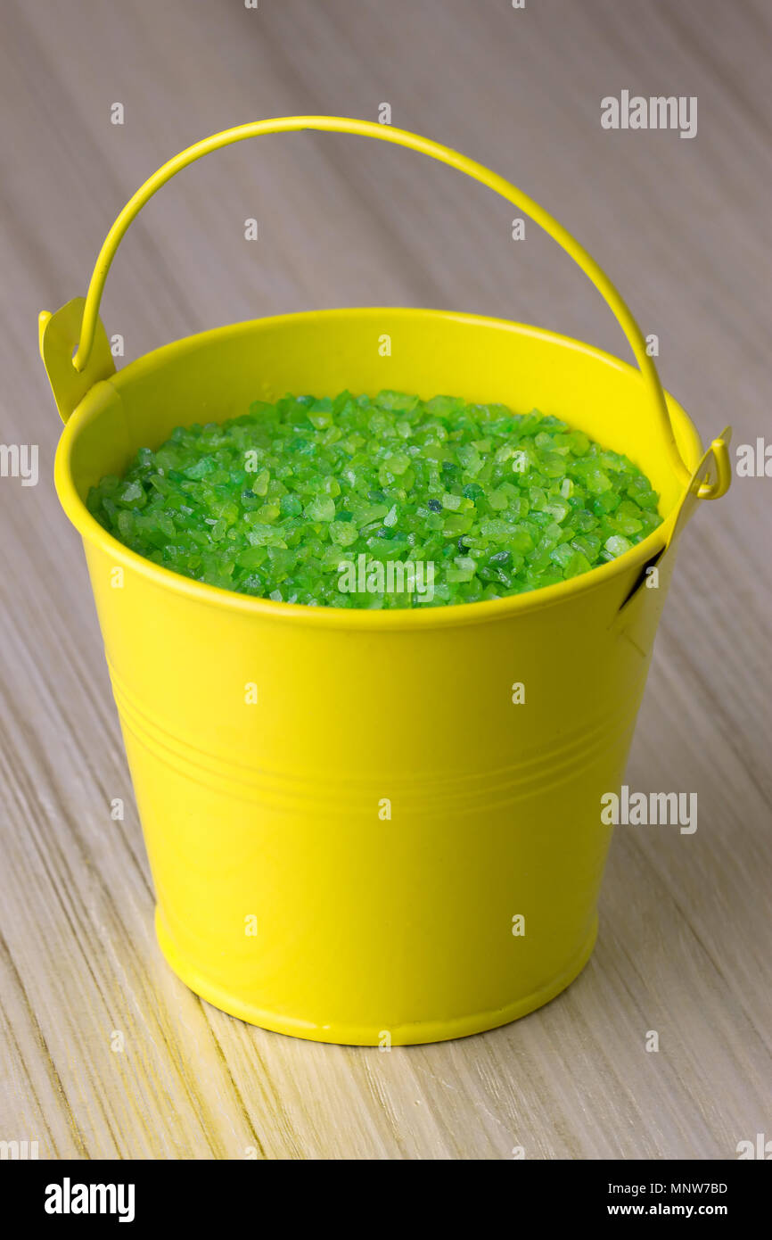 Small yellow bucket green hi-res stock photography and images - Alamy