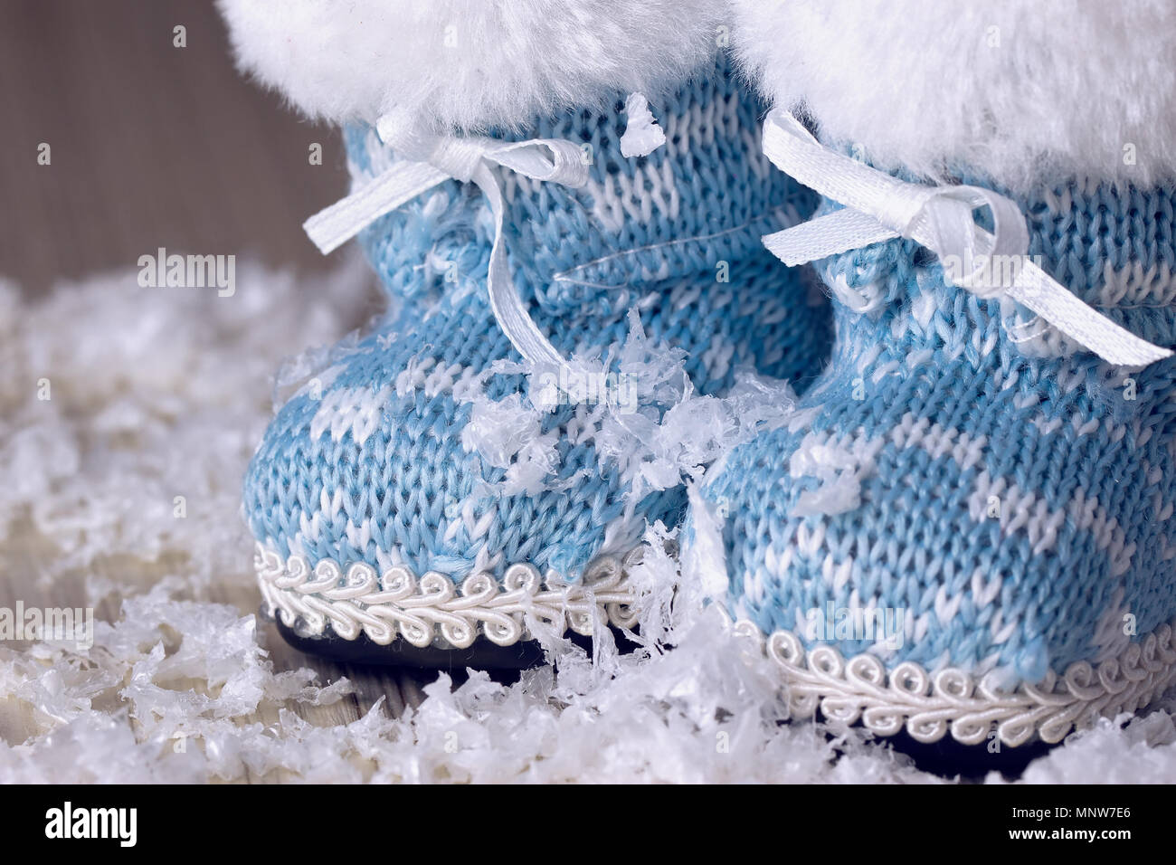 Boots in the snow hi-res stock photography and images - Alamy