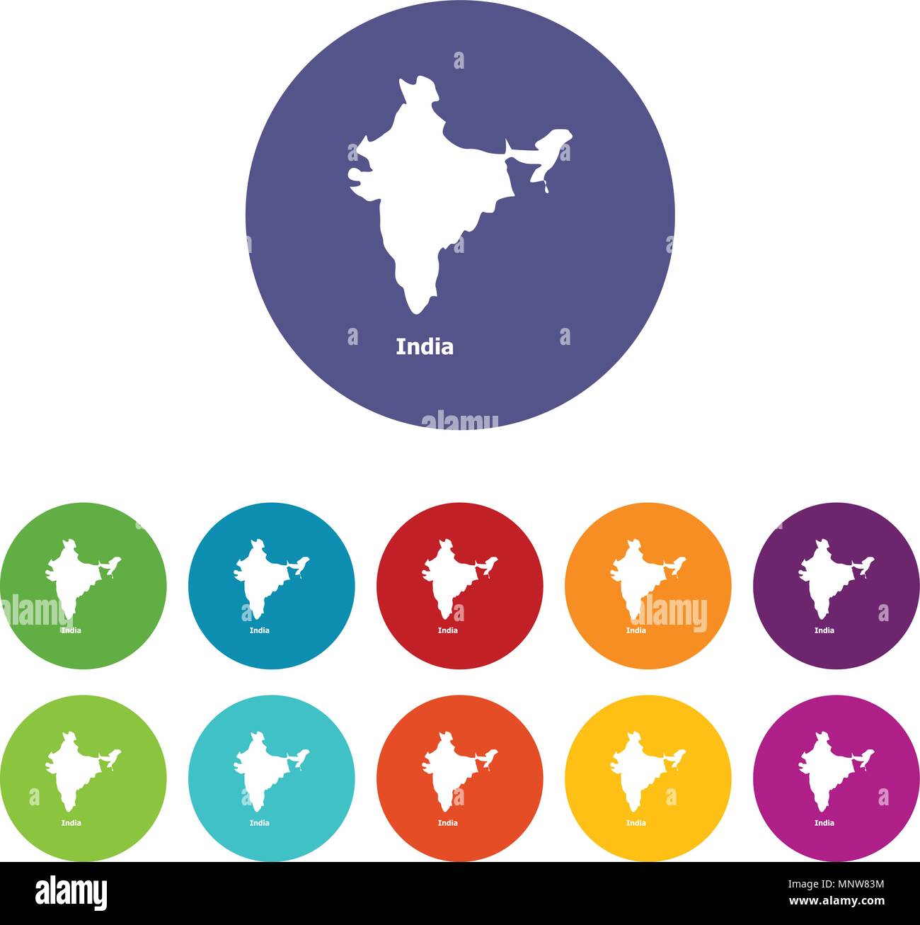 Goa map vector hi-res stock photography and images - Alamy