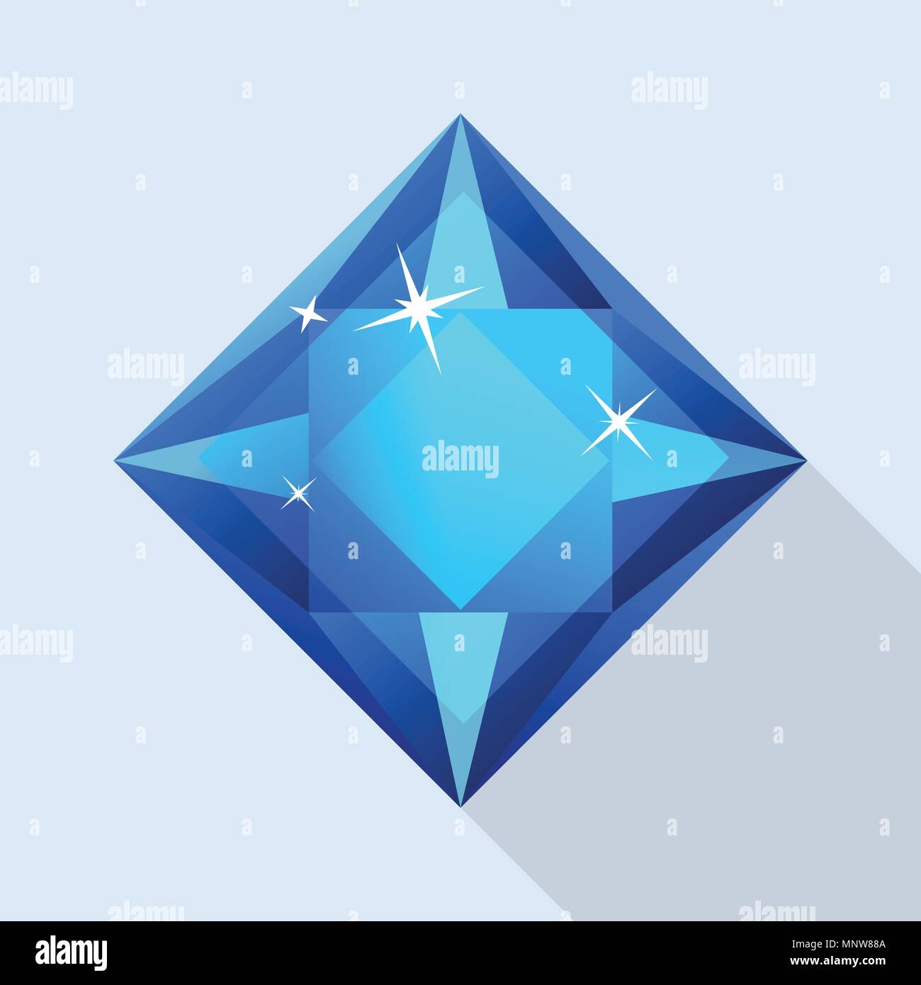 Blue sapphire anniversary Stock Vector Images - Alamy