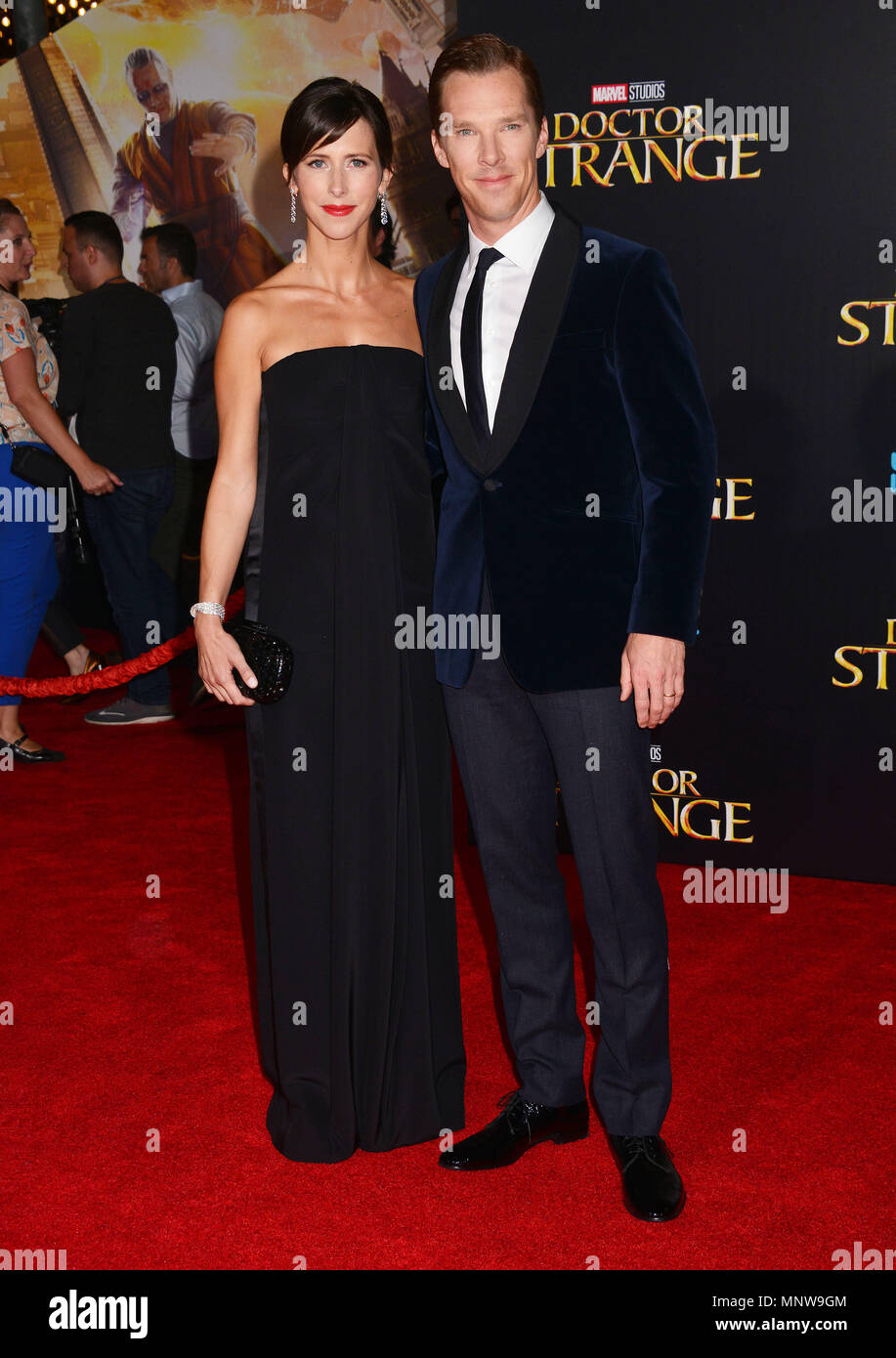 Benedict Cumberbatch, Sophie Hunter 085 at the Doctor Strange premiere ...