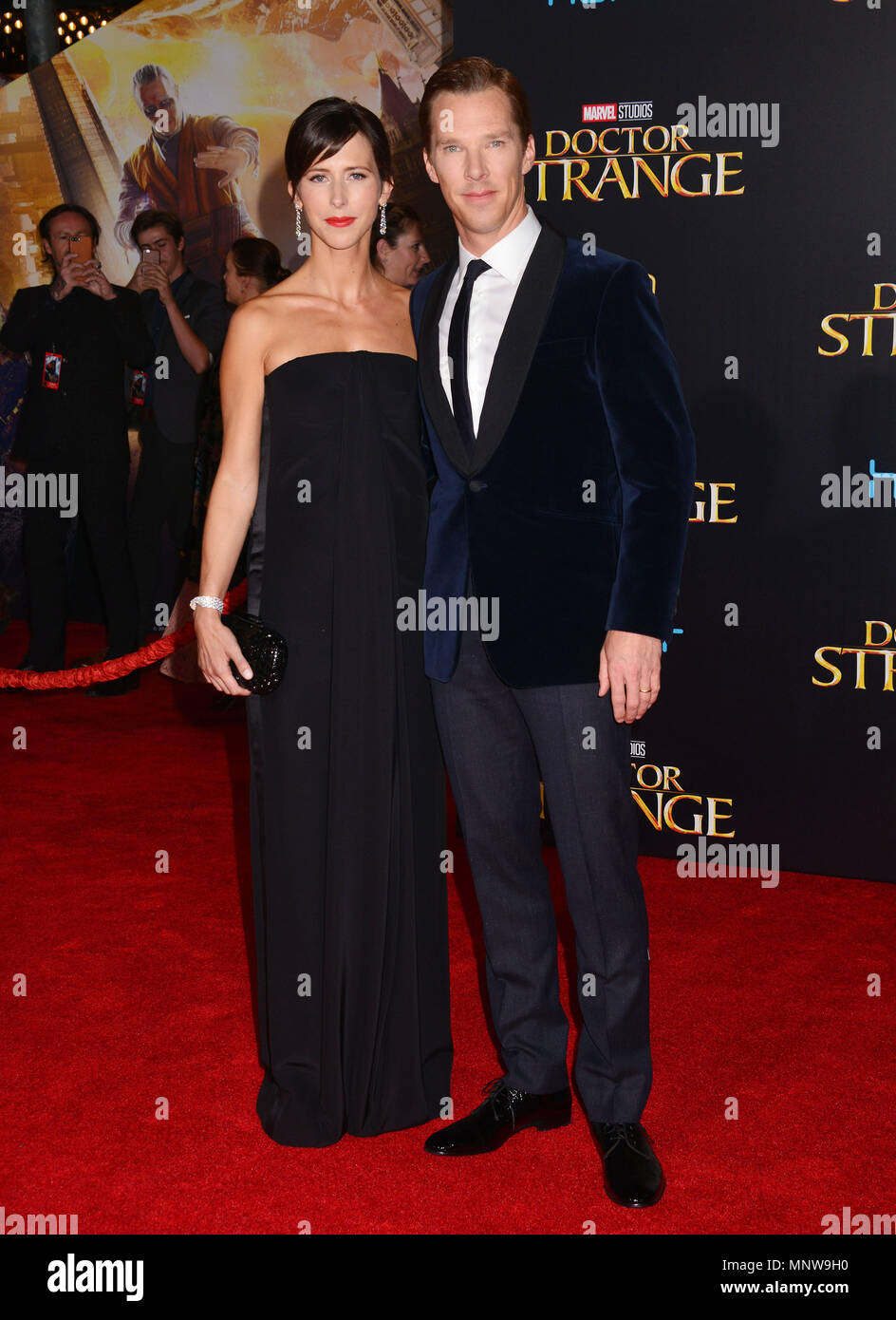Benedict Cumberbatch, Sophie Hunter 036 at the Doctor Strange premiere ...