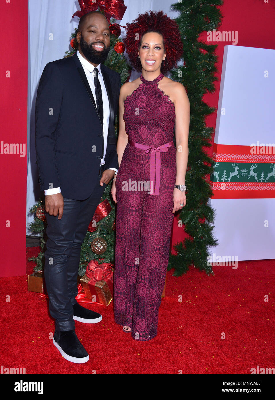 David E. Talbert 140 at the Almost Christmas Premiere at the Westwood ...