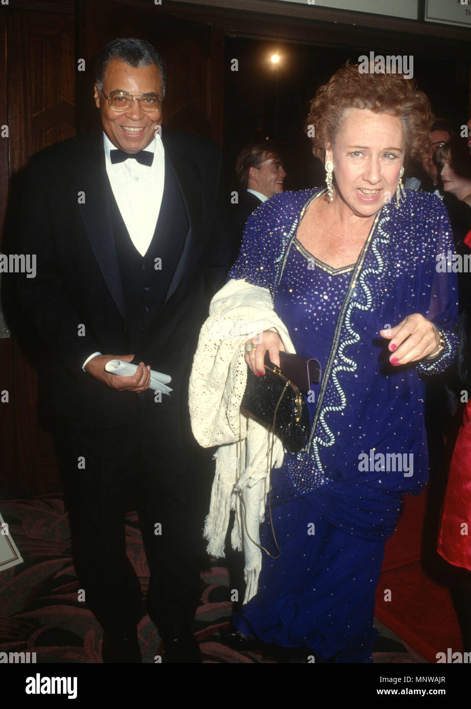 LOS ANGELES, CA - JANUARY 13: (L-R) Actor James Earl Jones and actress ...