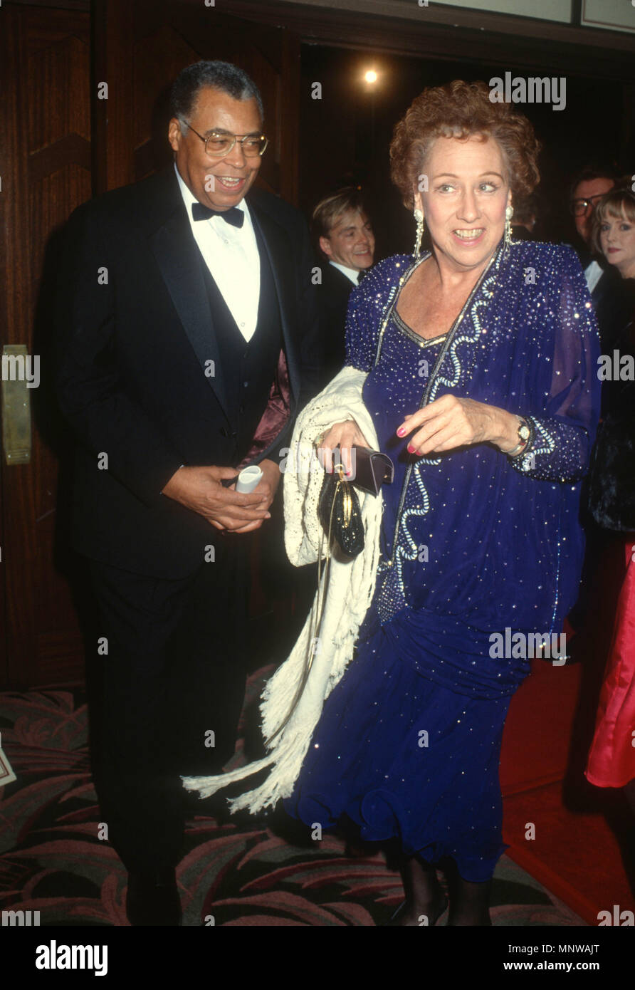LOS ANGELES, CA - JANUARY 13: (L-R) Actor James Earl Jones and actress ...