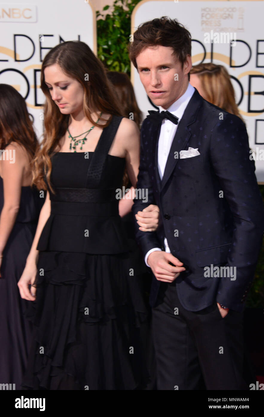 Eddie redmayne and wife 021 red carpet event hi-res stock photography ...