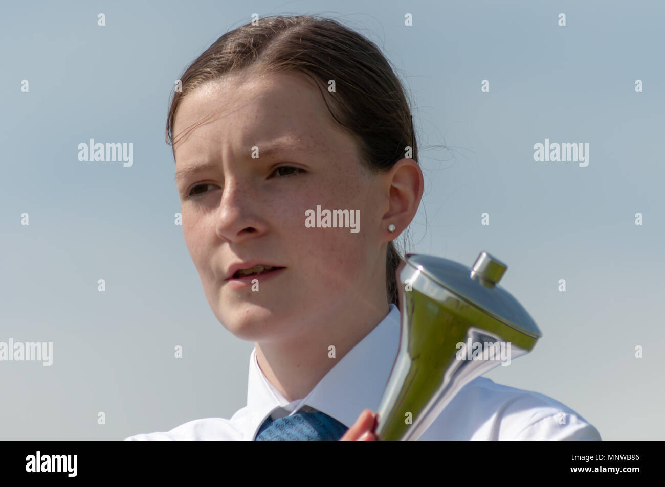 Female drum major hi-res stock photography and images - Alamy