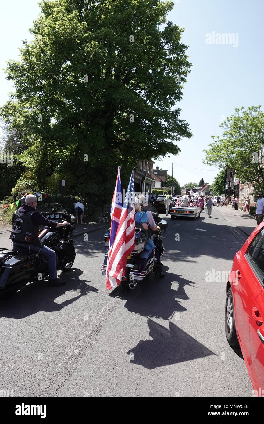 Walton on the Hill, Surrey, UK . 19th May, 2018 Scenes from the "Royal ...
